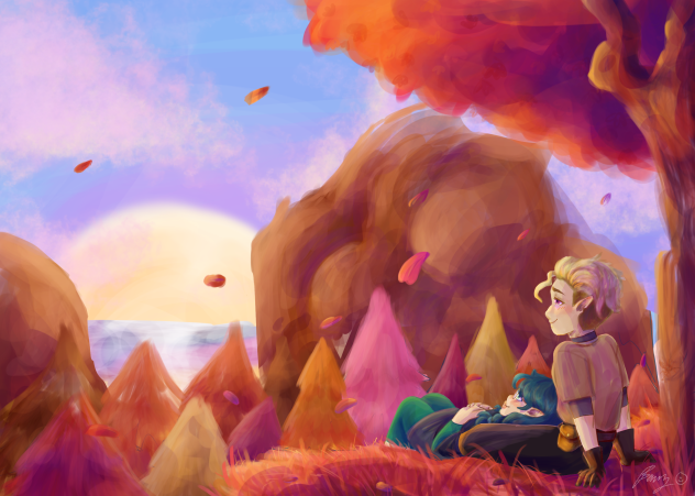 Hunter X Willow - ibisPaint