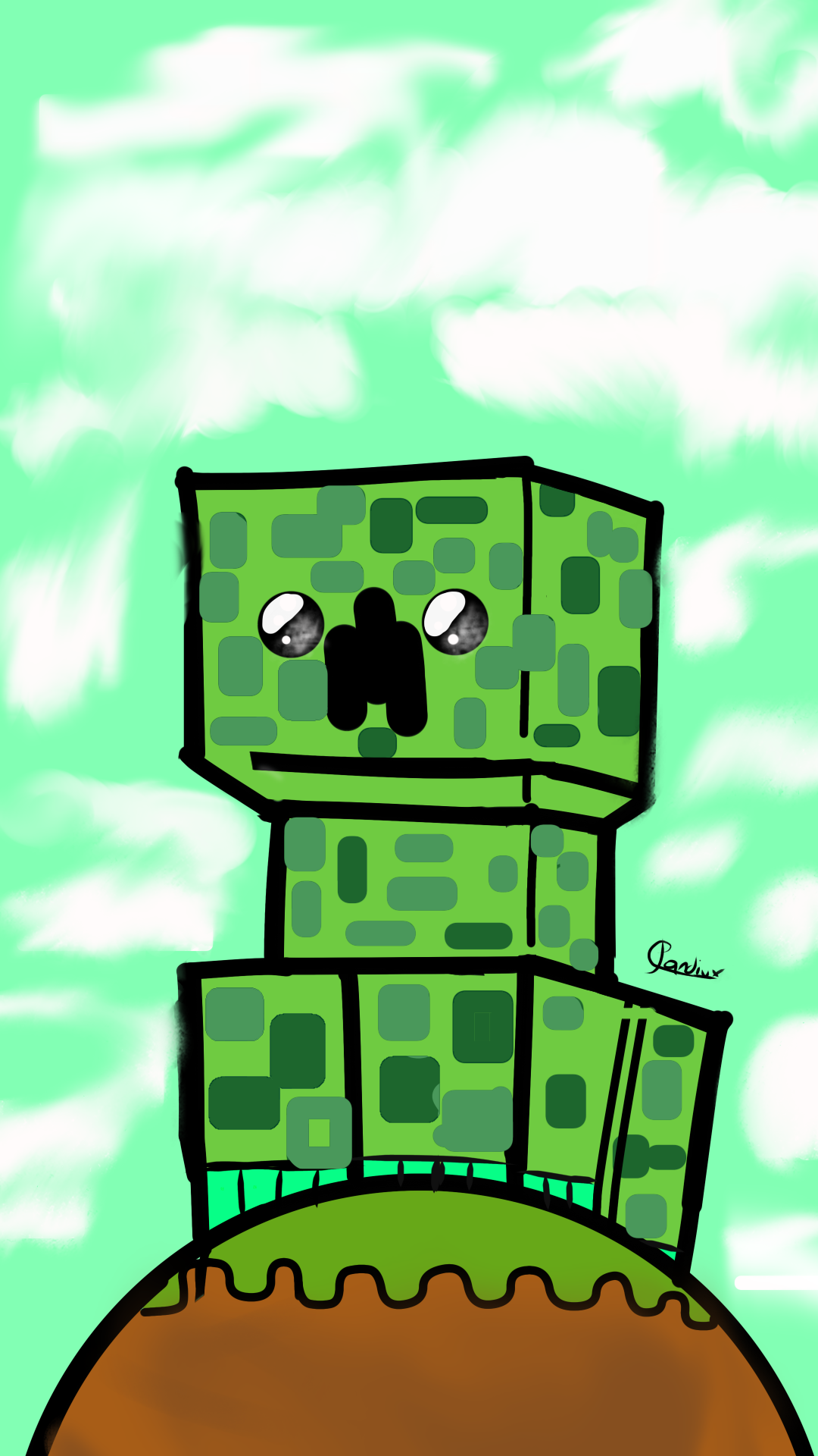 Creeper UwU - ibisPaint