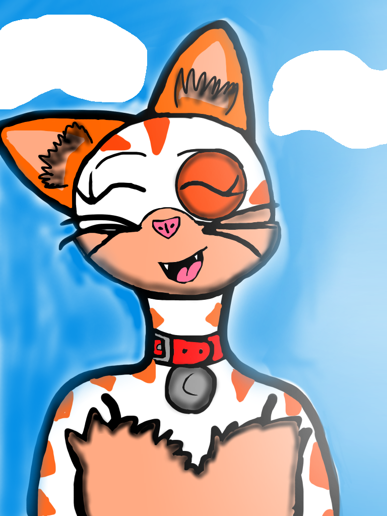 Candy The Cat - Ibispaint