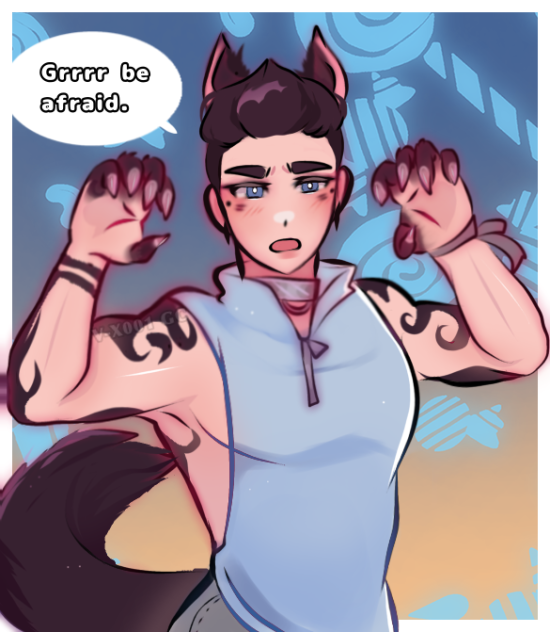 Oh I’m so scared - ibisPaint