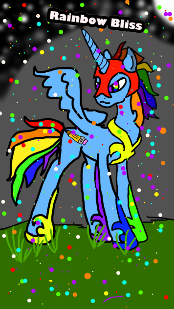 RainbowBliss MLP OC Speedpaint - ibisPaint