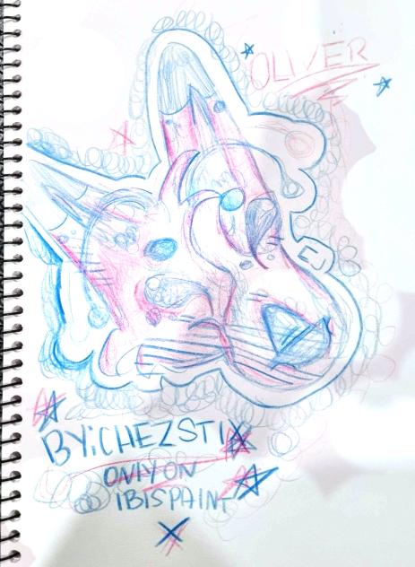 My Fursona Oliver - ibisPaint