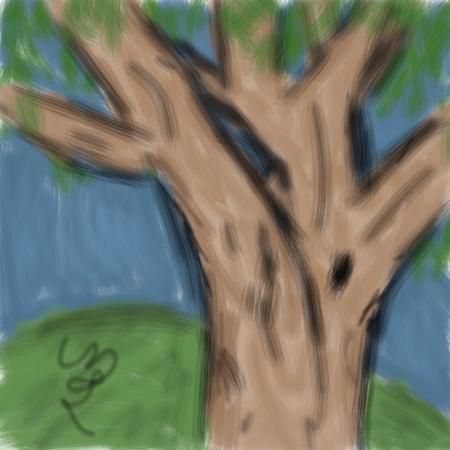 another lone tree - ibisPaint