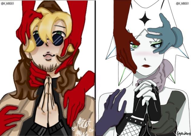 2 artists 1 base collab - ibisPaint