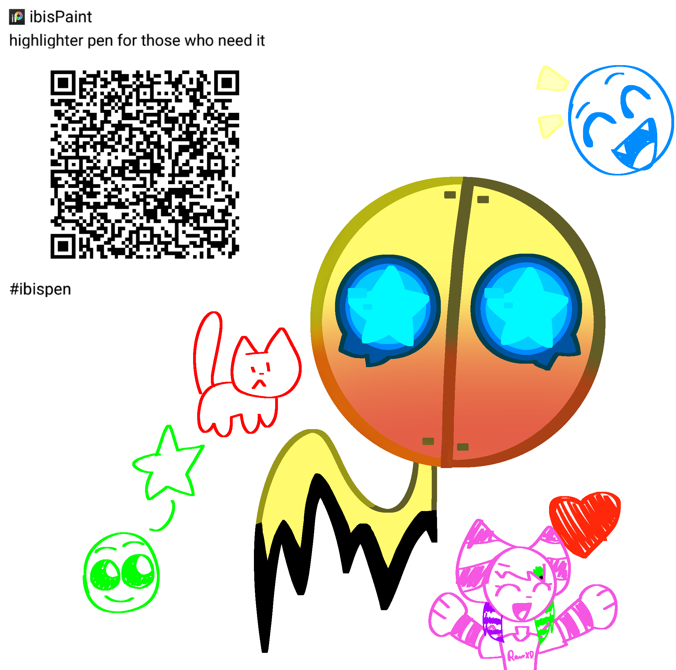 highlighter pen - ibisPaint