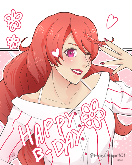 HBD Tomochika 147 1 - ibisPaint