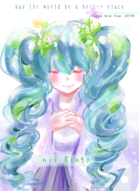 Earth chan Miku ♡ - ibisPaint