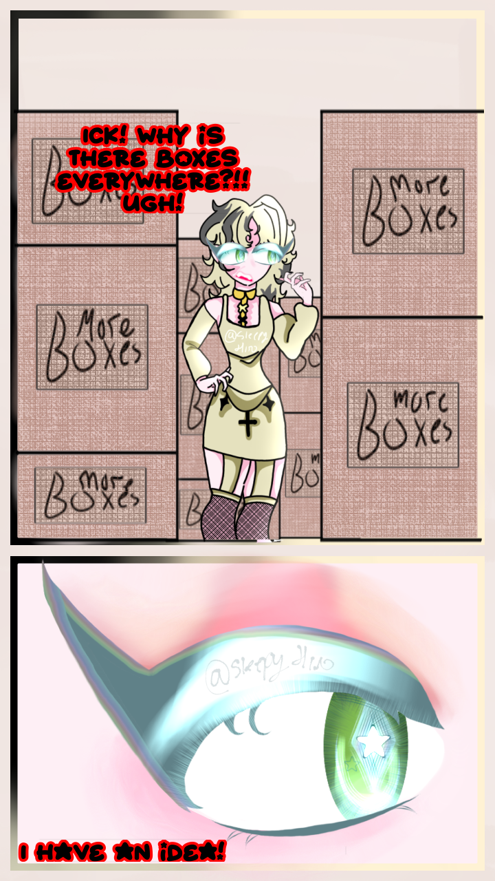 First page mini comic - ibisPaint