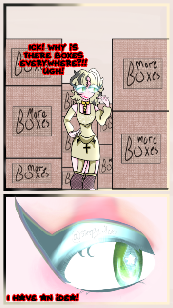 First page mini comic - ibisPaint