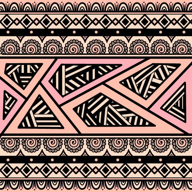 traditional pattern 9 - ibisPaint