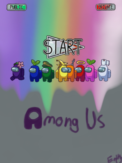START -Among Us- - ibisPaint