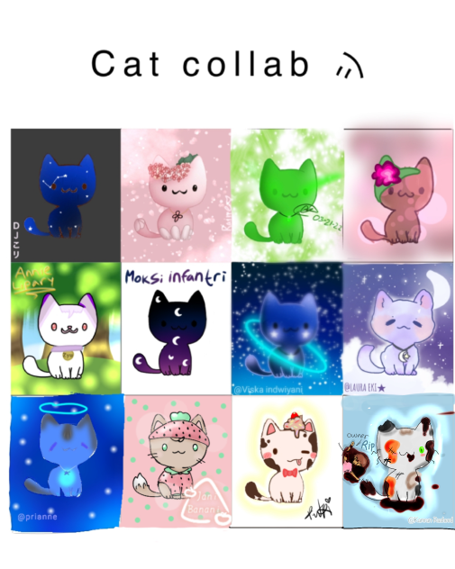 Cat collab - ibisPaint