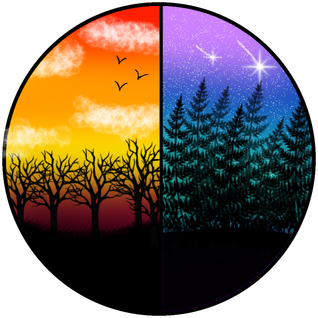 Day and Night - ibisPaint