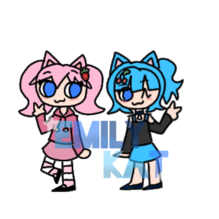 Kat twins! - ibisPaint
