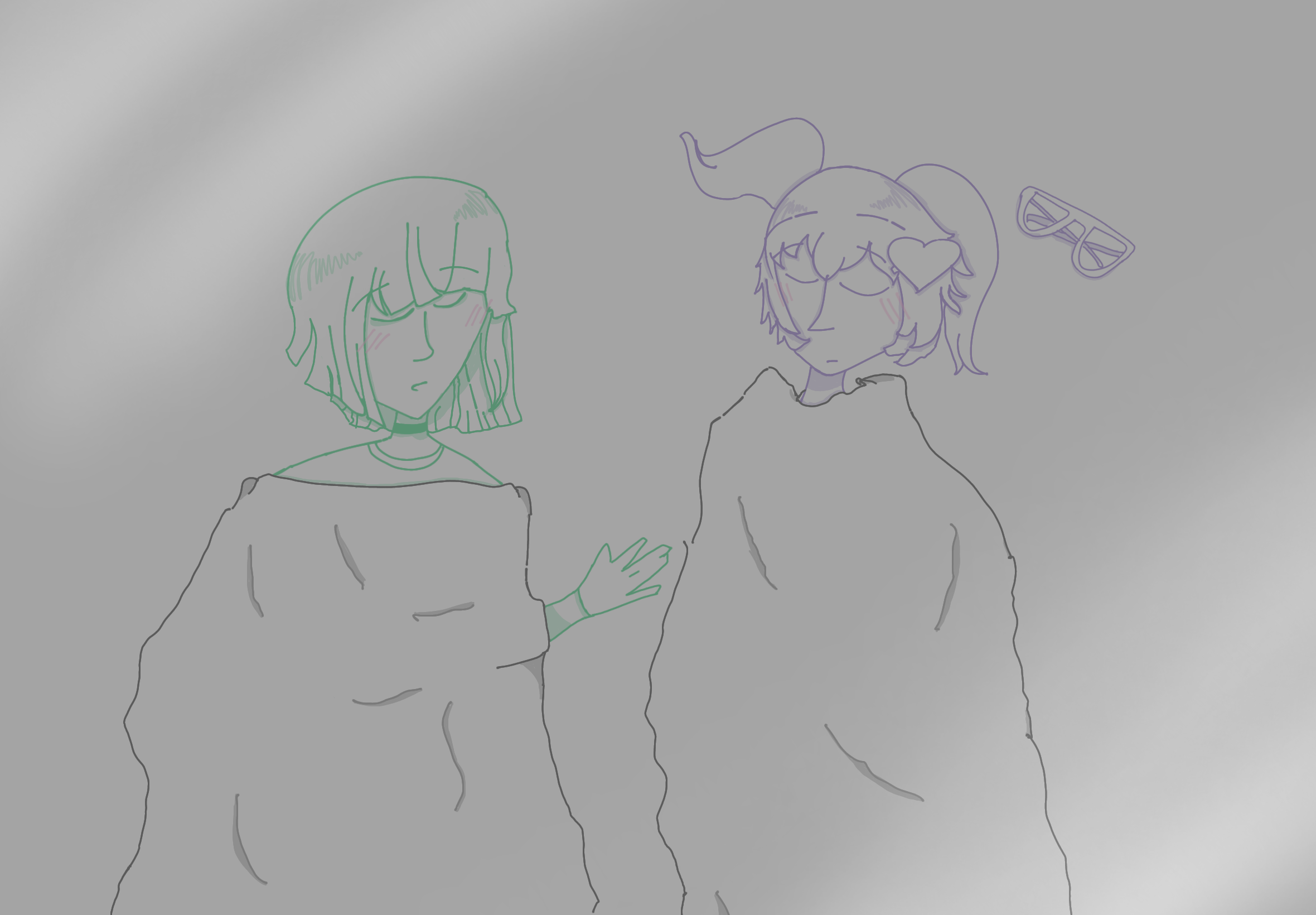 Delilah and Clove - ibisPaint