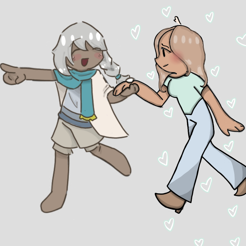 Holding Hands collab♡☆ - ibisPaint