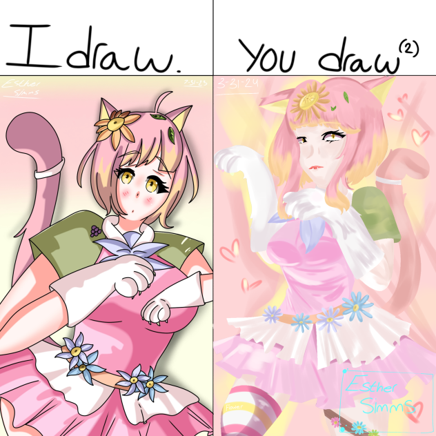 [IDYD 2] - THEN vs NOW - ibisPaint