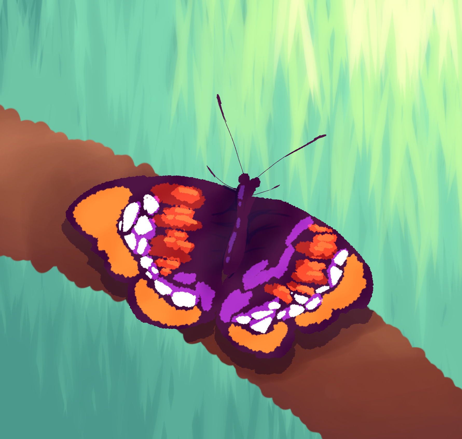 Butter-fly - ibisPaint