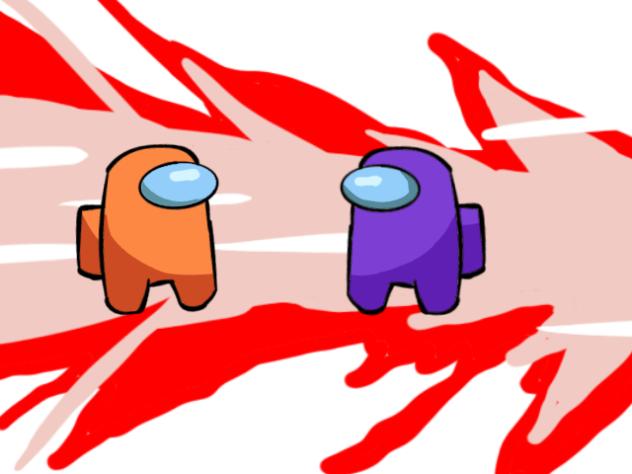 Among us kill animation2 - ibisPaint