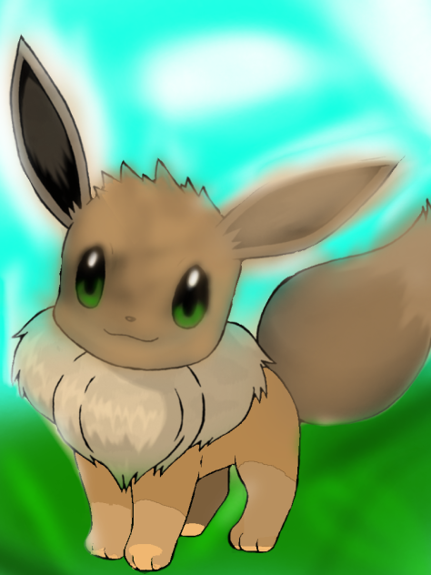my first Pokémon - ibisPaint