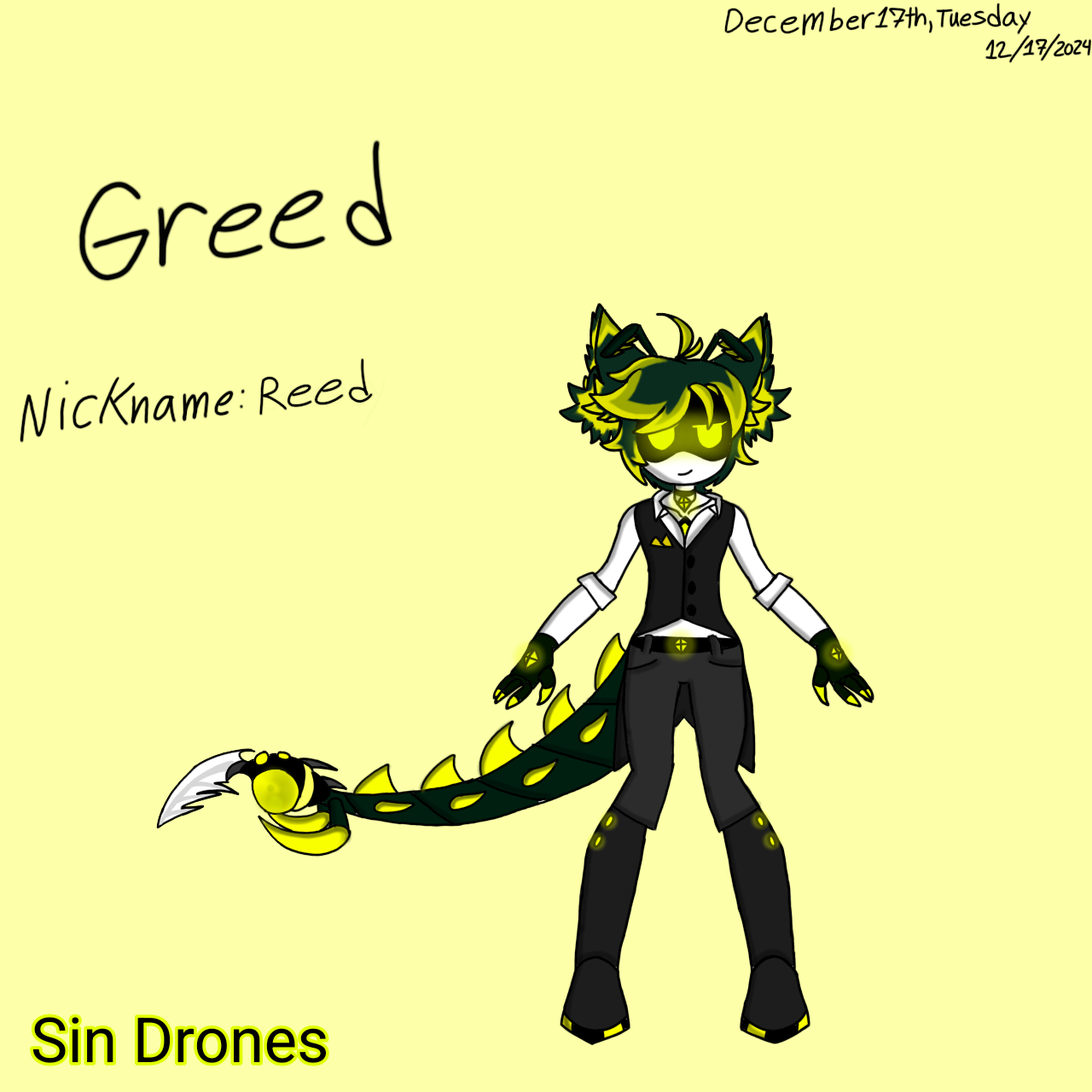 Sin Drones Greed - ibisPaint
