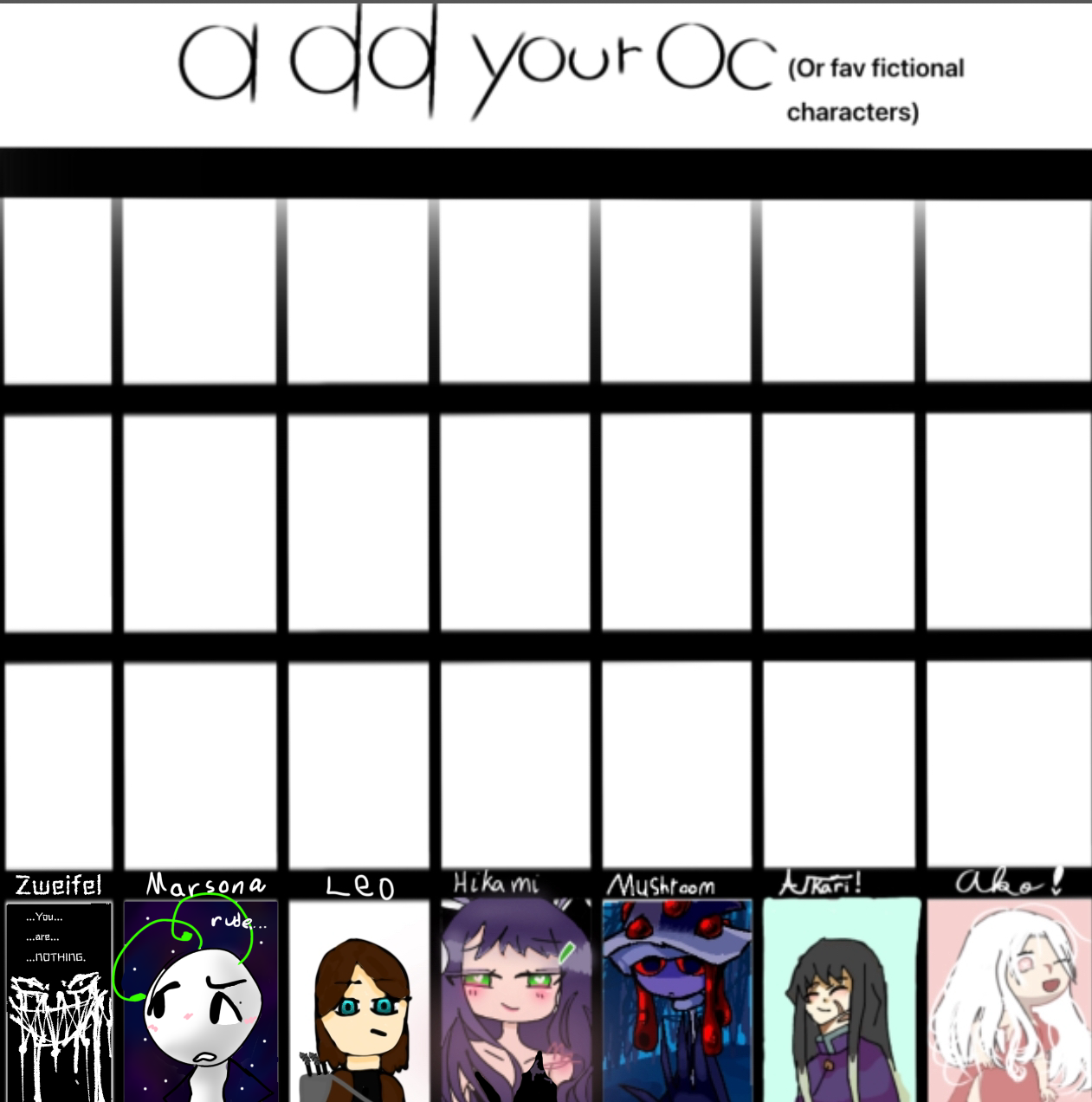 Add you Oc - ibisPaint