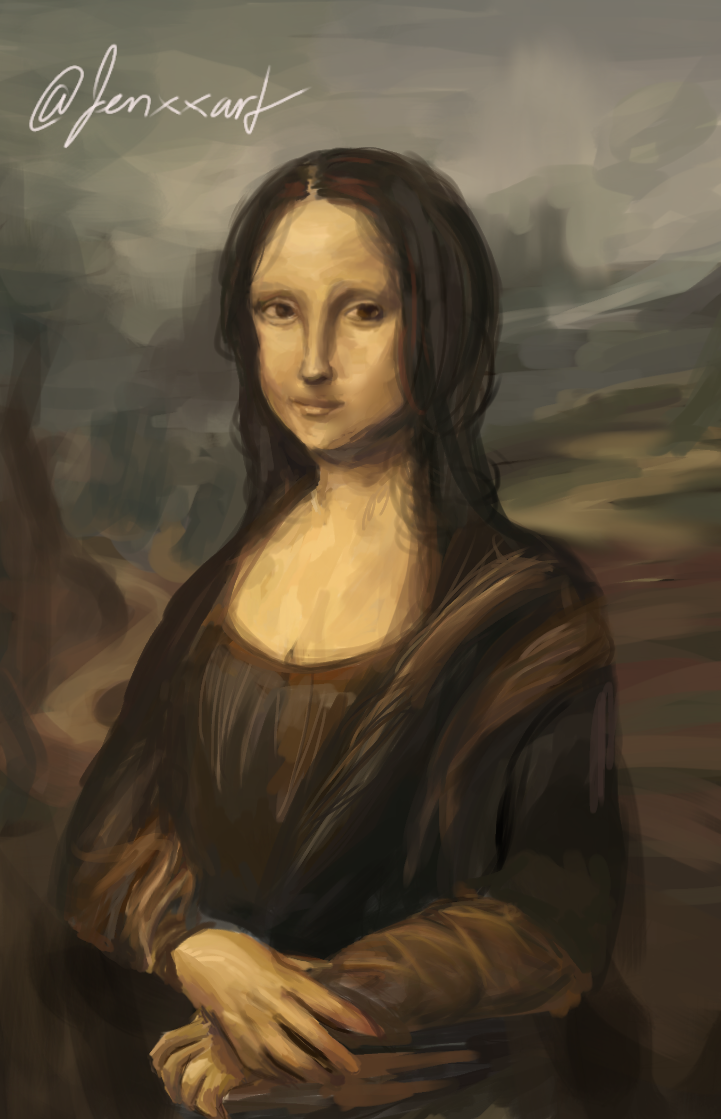 Mona Lisa Recreation - ibisPaint