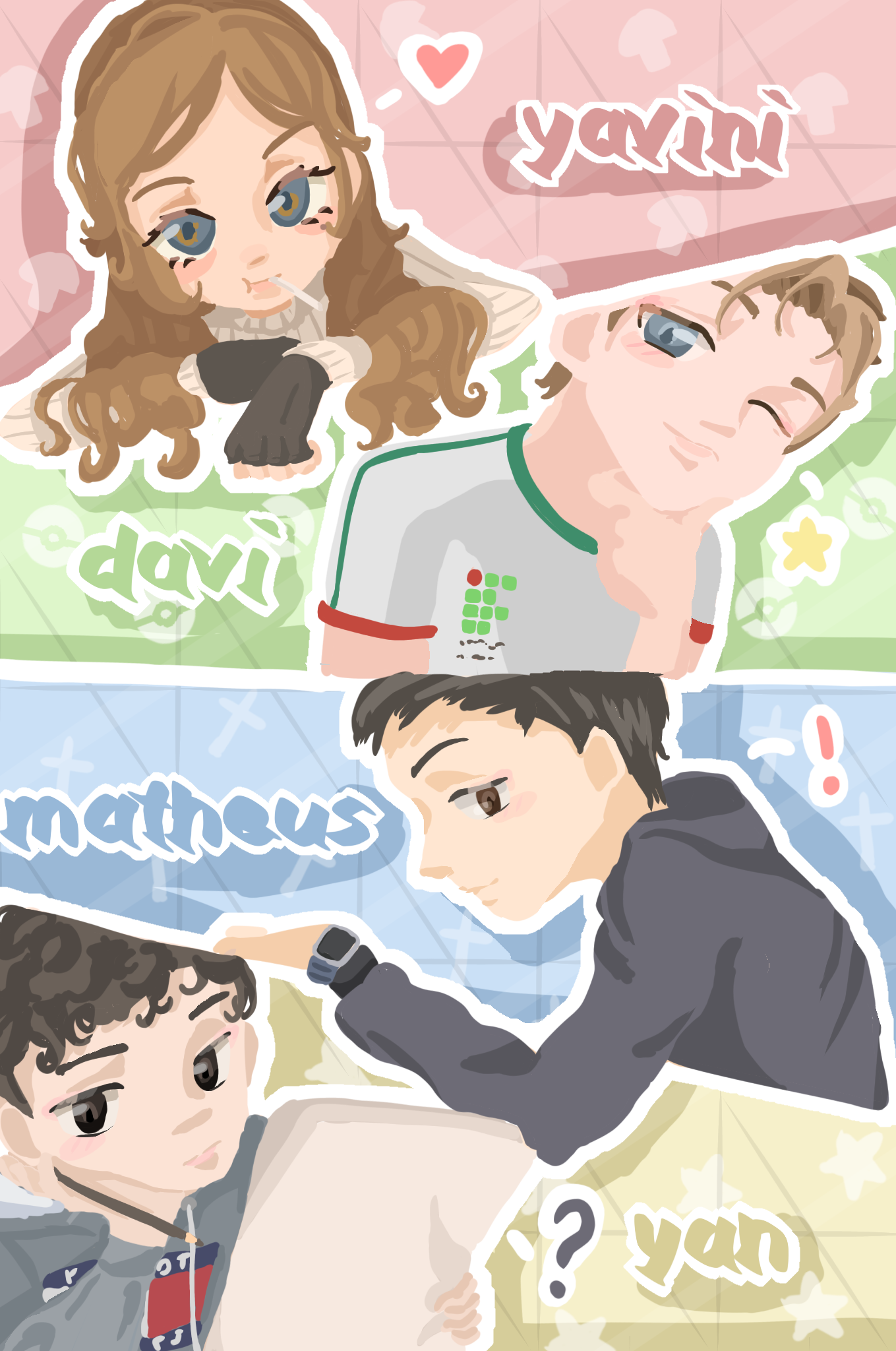 my colleagues from the new school - T-T - ibisPaint