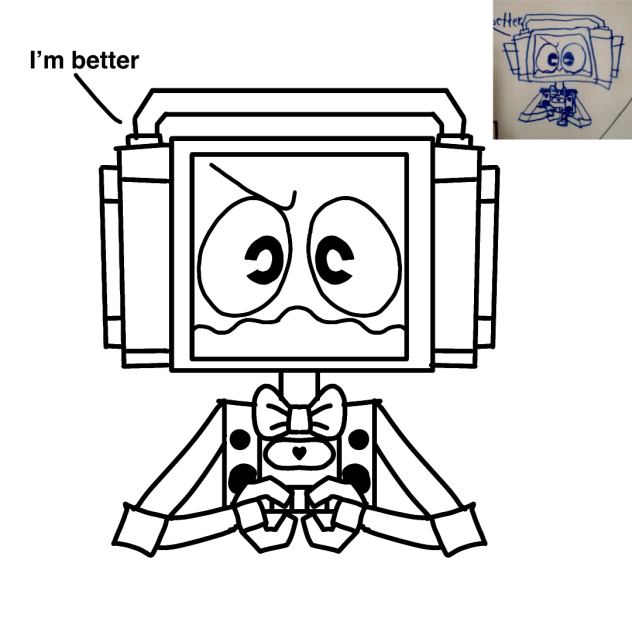 Draw Fandroid 2023 art on the wall - ibisPaint