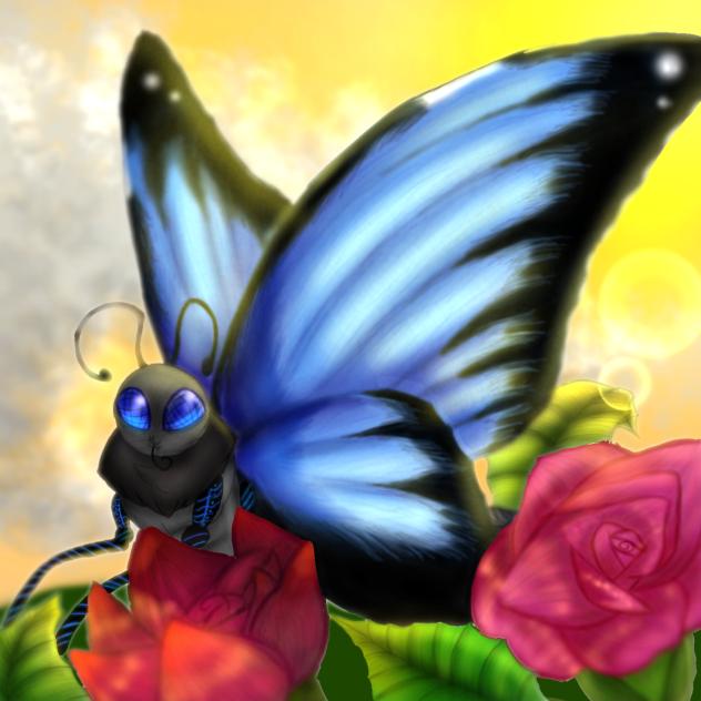 A wonderful butterfly - ibisPaint