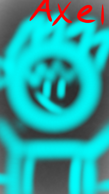 Glowing Axel - ibisPaint