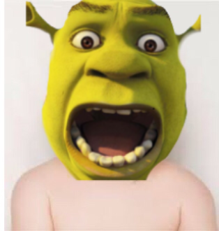 Shrek baby - ibisPaint