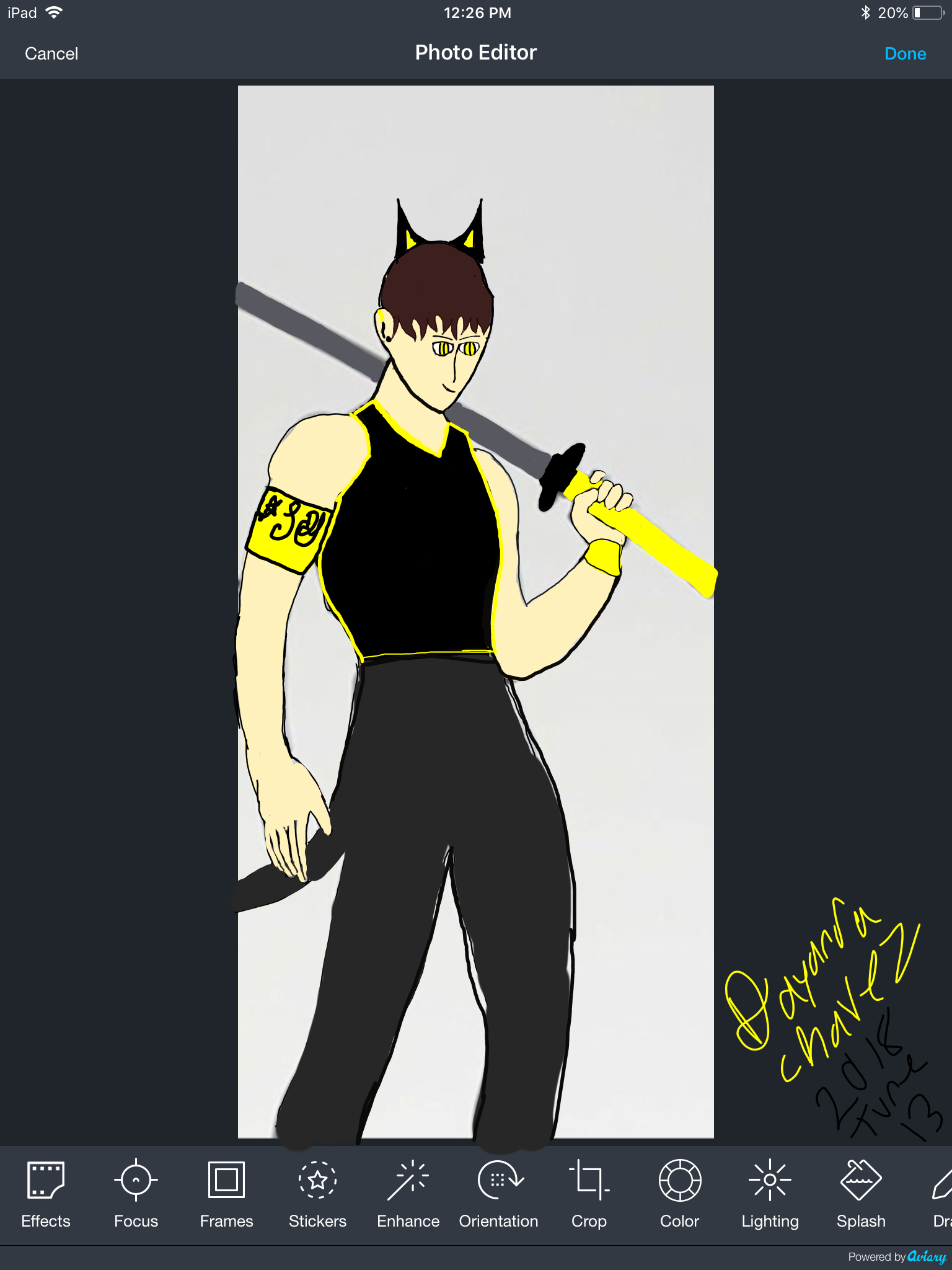 sword anubis - ibisPaint