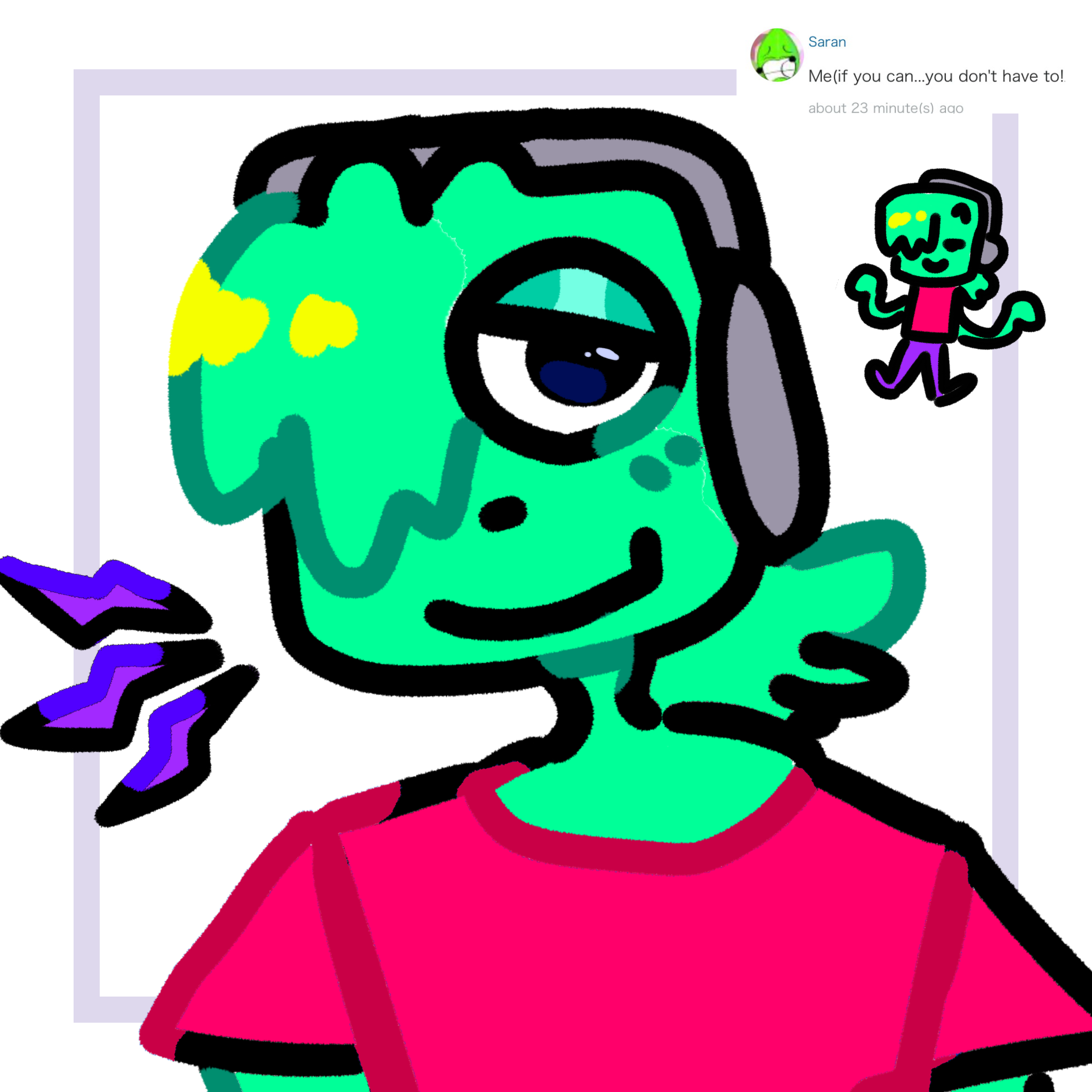 Hehe silly lil guy - ibisPaint