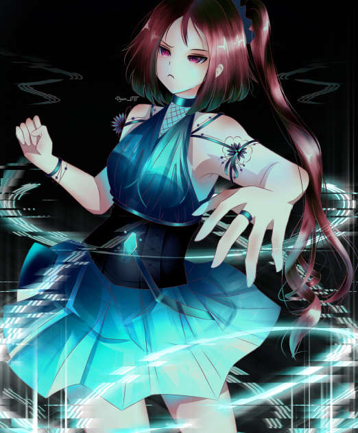 Iza Dyan poder girl - ibisPaint