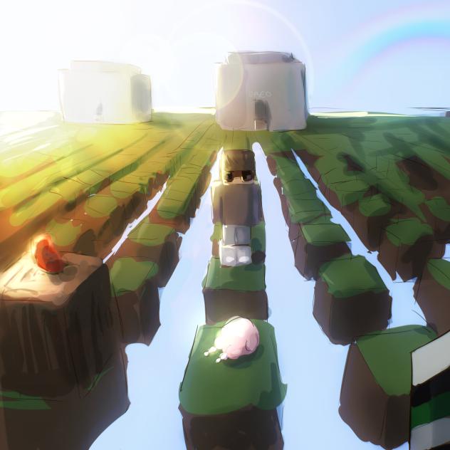 Parkour Civilization - ibisPaint