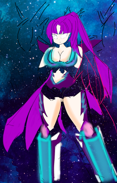 Turbo G Forcé Shoko ( Violet Thunder) - ibisPaint