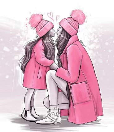 yo y mi mamá - ibisPaint