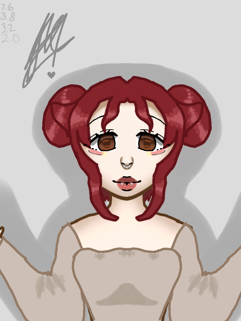 Girl with piercings - ibisPaint