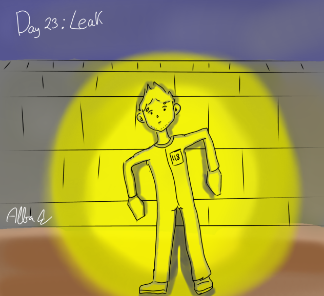 Inktober Day 23 - Leak - ibisPaint