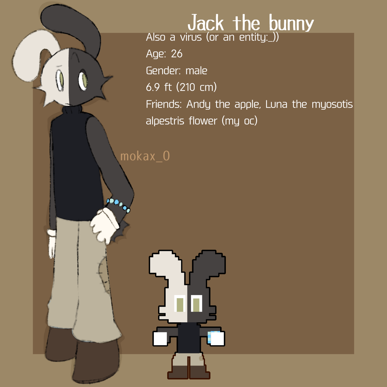 Jack the bunny (Andy's Apple Farm 2 oc) - ibisPaint