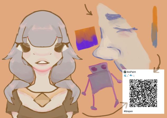 Lineart+Blend+Render+Mulitpurpose brush. - ibisPaint