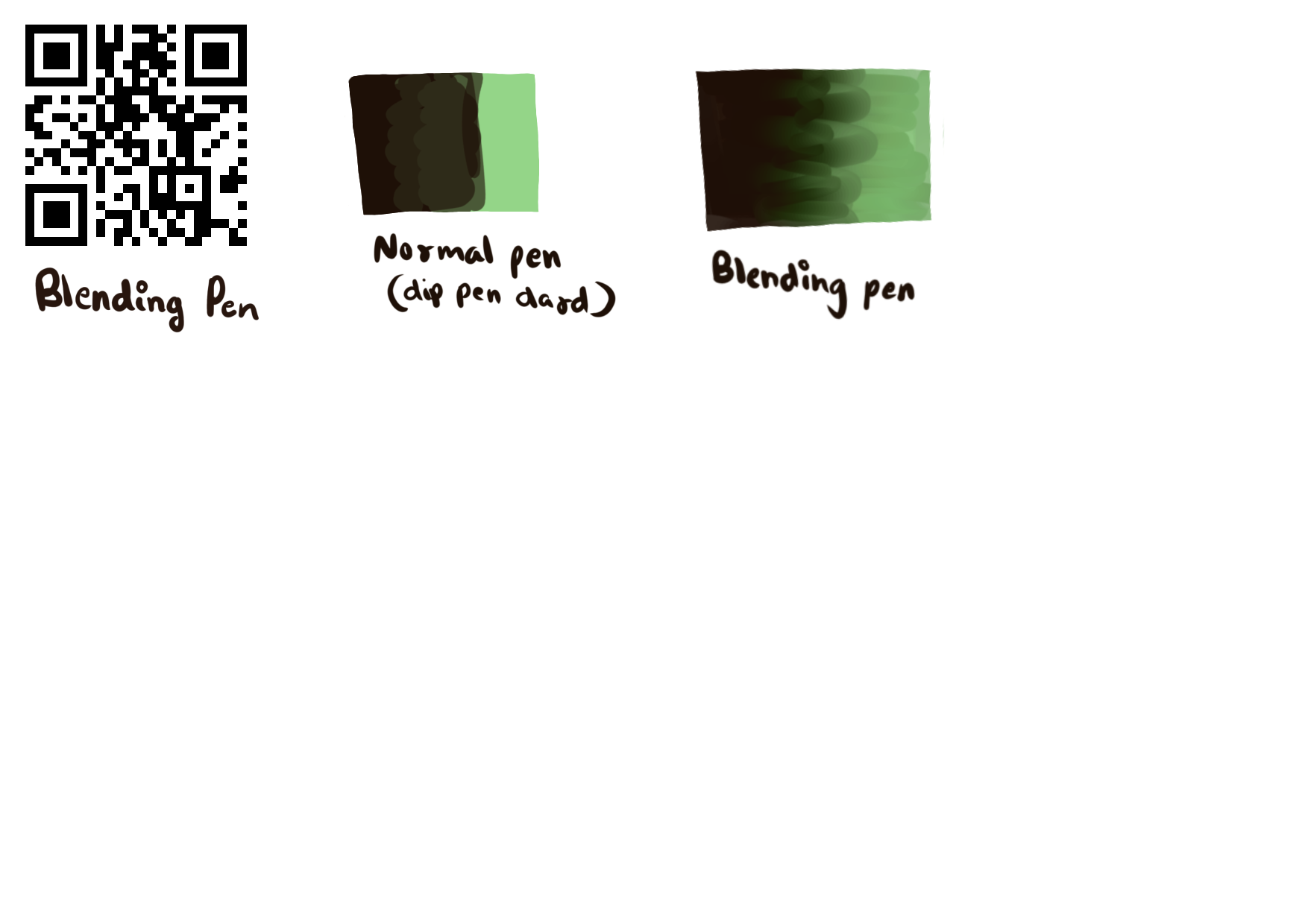 Blending pen - ibisPaint