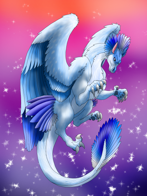 Glacial Dragon - ibisPaint
