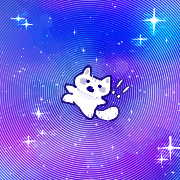 🌠cat in the galaxy🌌 - ibisPaint