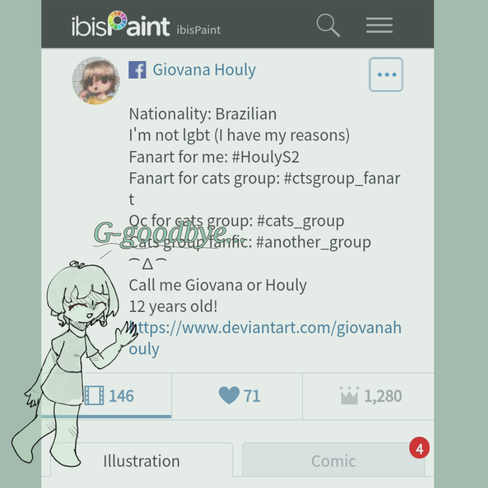 goodbye old account... - ibisPaint