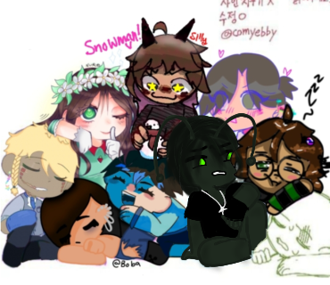 sleepy collab - ibisPaint