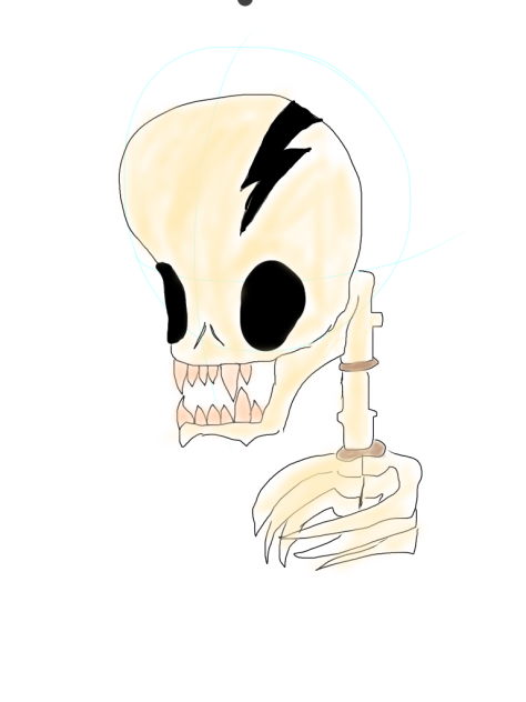 Predator Fake Skeleton - ibisPaint