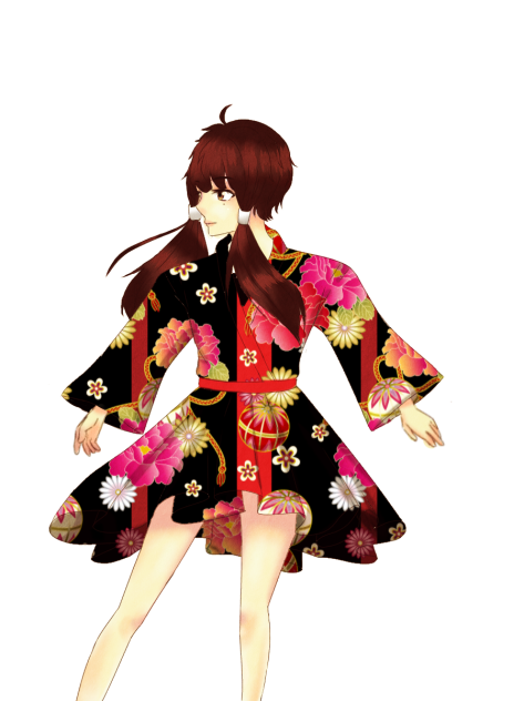 Dancing Kimono - ibisPaint