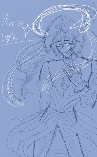 Male ver Layla - ibisPaint